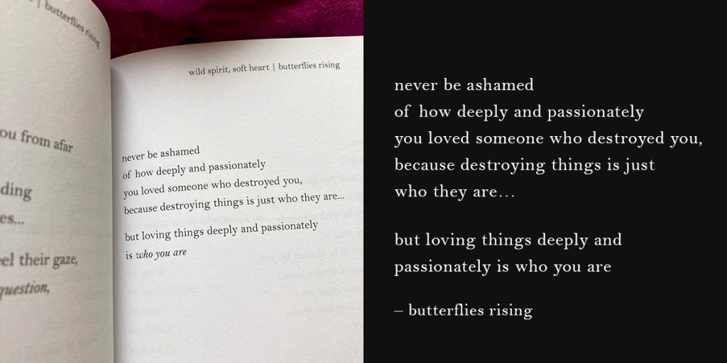 never be ashamed of how deeply and passionately you loved | October 19 ...