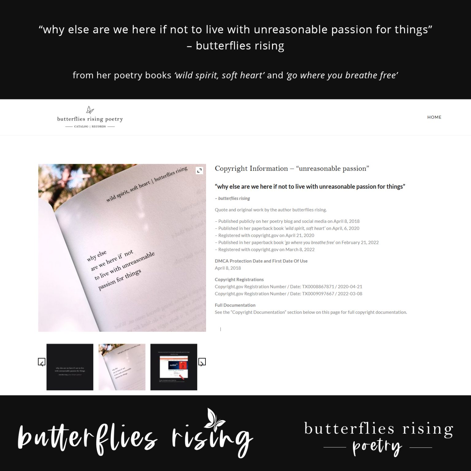 why else are we here if not to live with unreasonable passion for ...