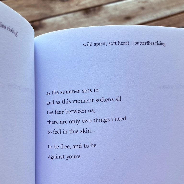 summer air, freedom, and you - full poem - butterflies rising