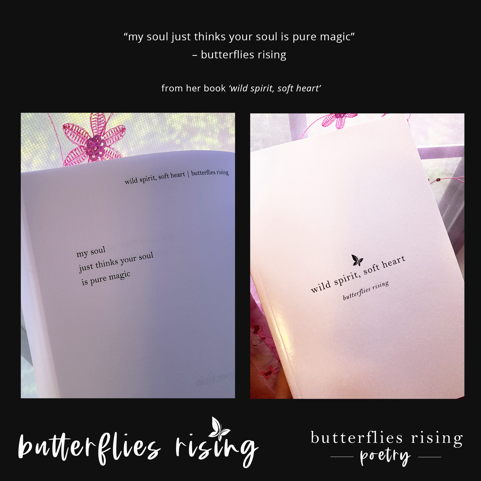 my soul just thinks your soul is pure magic - butterflies rising | June ...