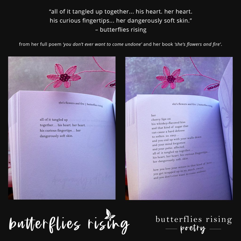 all of it tangled up together... his heart. her heart. his curious ...