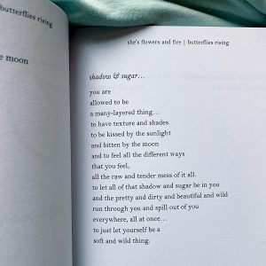 shadow & sugar... you are allowed to be a many-layered thing ...