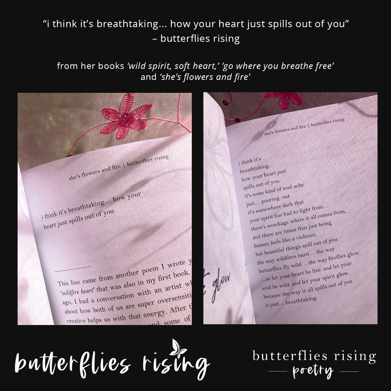 i think it’s breathtaking... how your heart just spills out of you ...