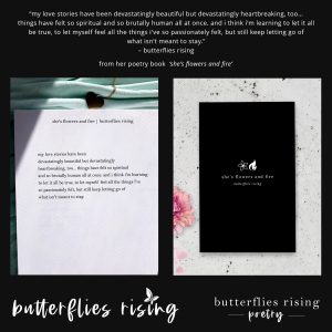 my love stories have been devastatingly beautiful but - butterflies rising