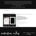 my love stories have been devastatingly beautiful but - butterflies rising