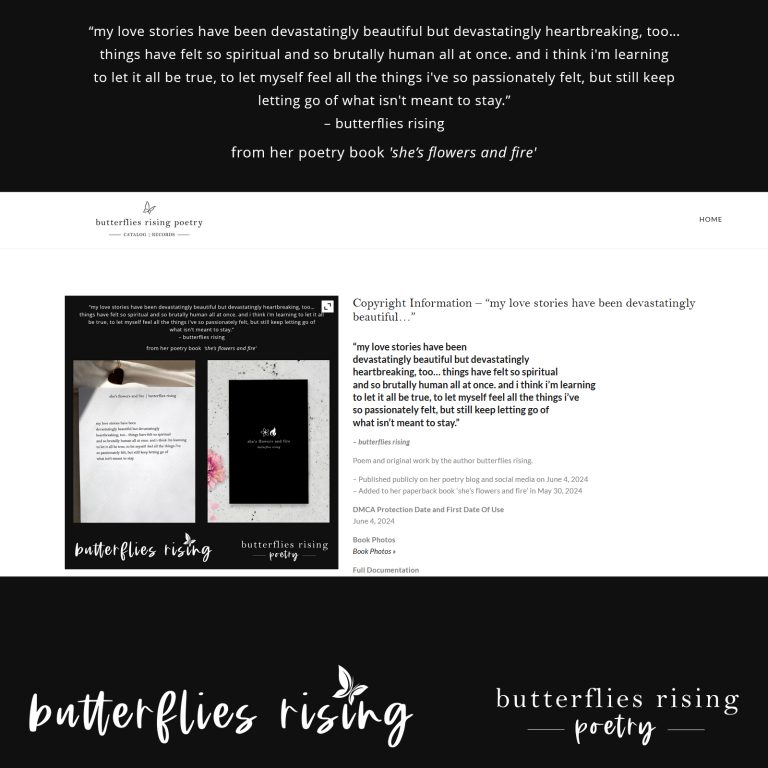 my love stories have been devastatingly beautiful but - butterflies rising